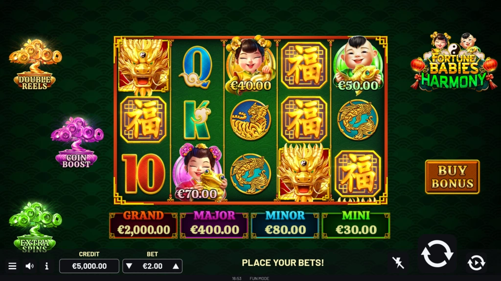 Fortune Babies - Harmony Slot Review (Indigo Magic)